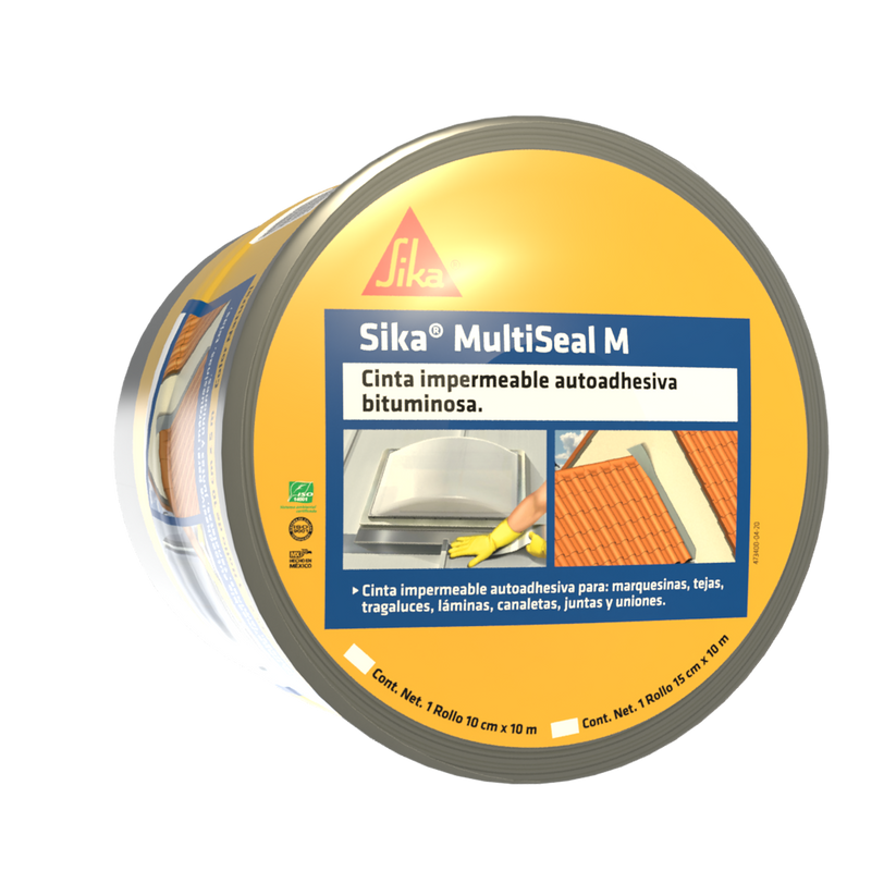 SIKA MULTISEAL M ROLLO 10M X 0.10M ROJO – Sikashop