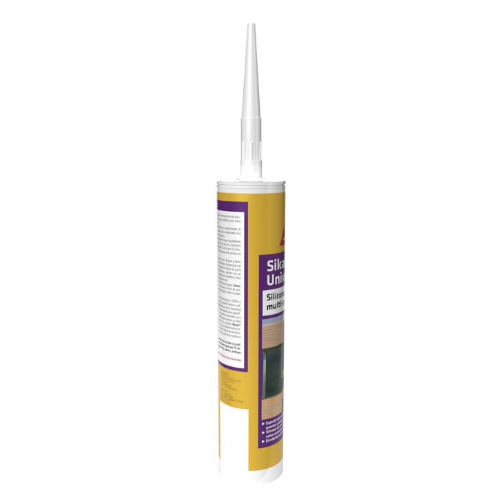 SELLADOR ELÁSTICO DE SILICÓN PARA USO GENERAL SIKASIL UNIVERSAL TRANSP – Sikashop